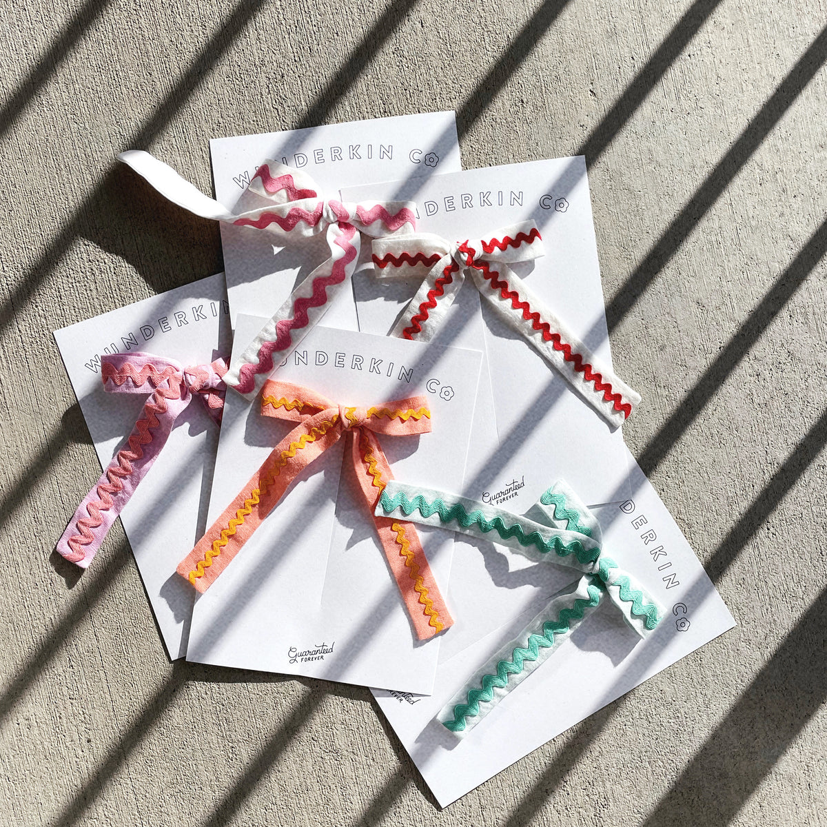 LIMITED EDITION Ric Rac bows – Wunderkin Co.