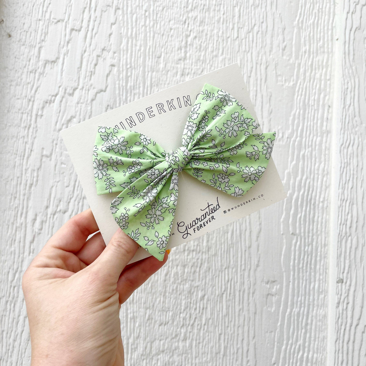 Oversized Pinwheel // Key Lime Floral – Wunderkin Co.